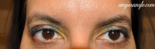 How To Do Colorful Eyes That Pop Inspired by Diet Coke Bottles #MyUnique4
